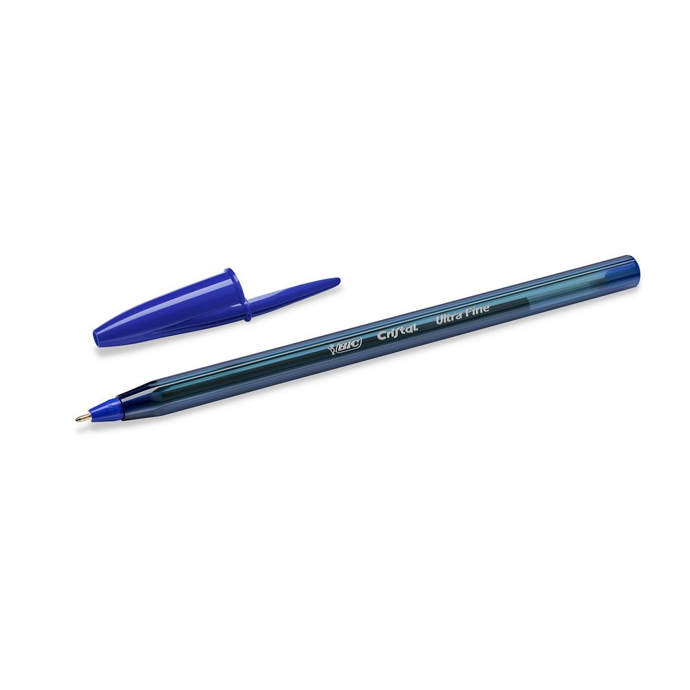 Bic Cristal Exact Ballpoint Pen 0.7mm Blue 20 Pack | Officeworks