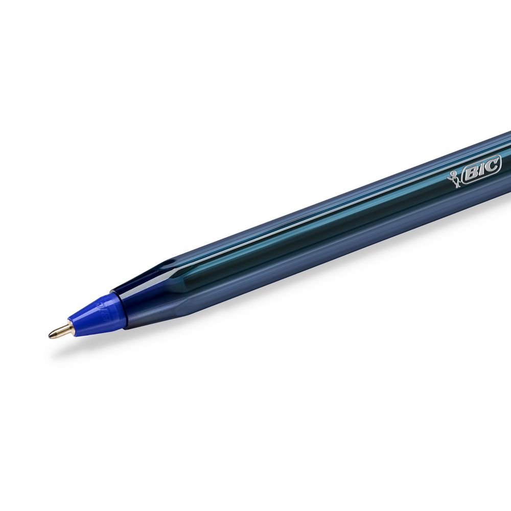 Bic Cristal Exact Ballpoint Pen 0.7mm Blue 20 Pack | Officeworks