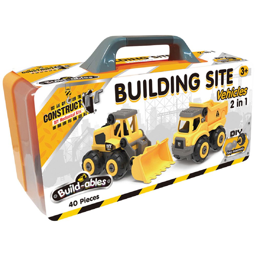 Construct It Build-ables 2-in-1 Building Site Set | Officeworks
