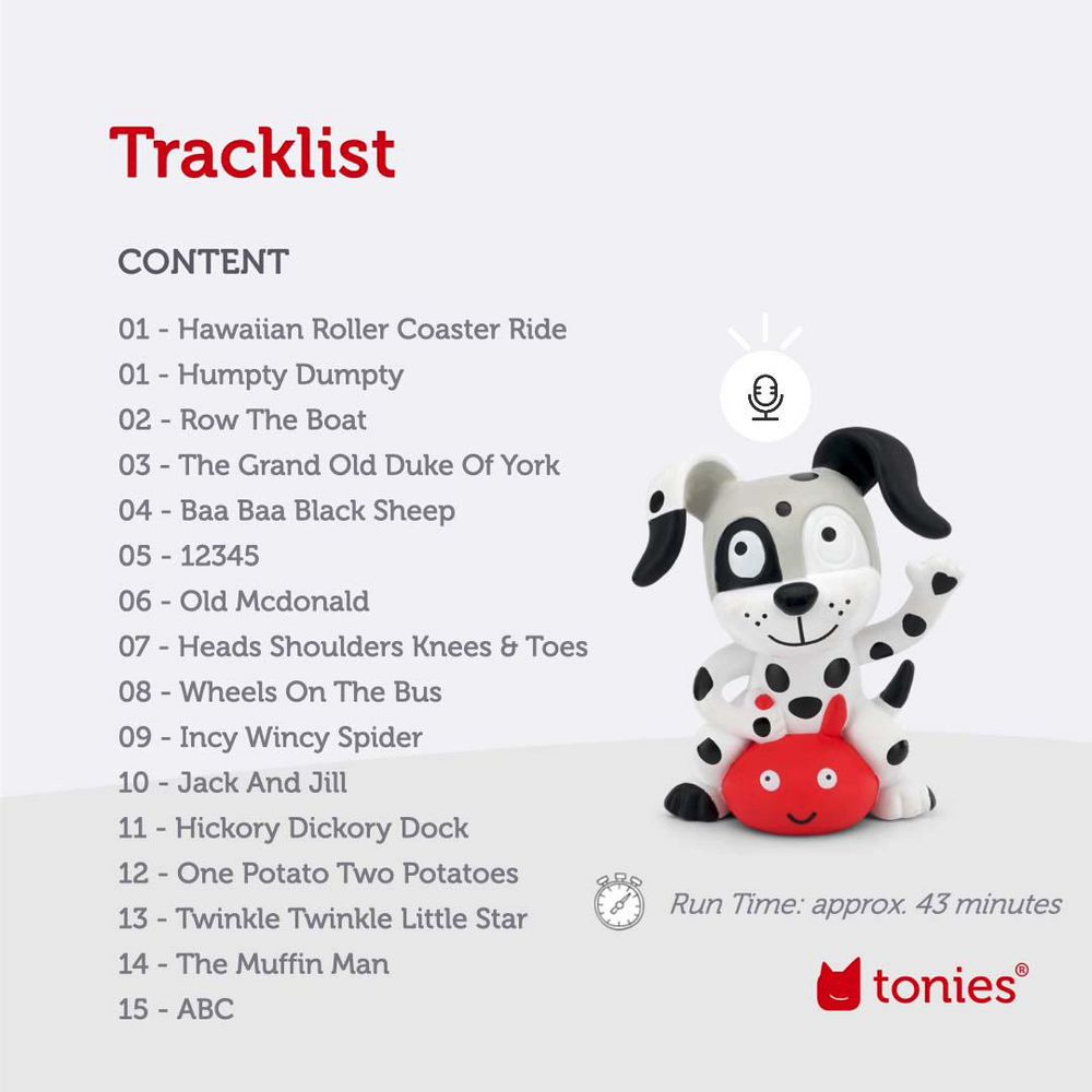 Tone Audio Character Playtime Pup Songs | Officeworks