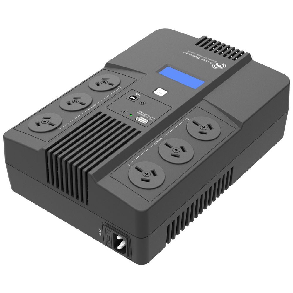 Uptime Systems BT 800VA Line Interactive Powerboard UPS | Officeworks