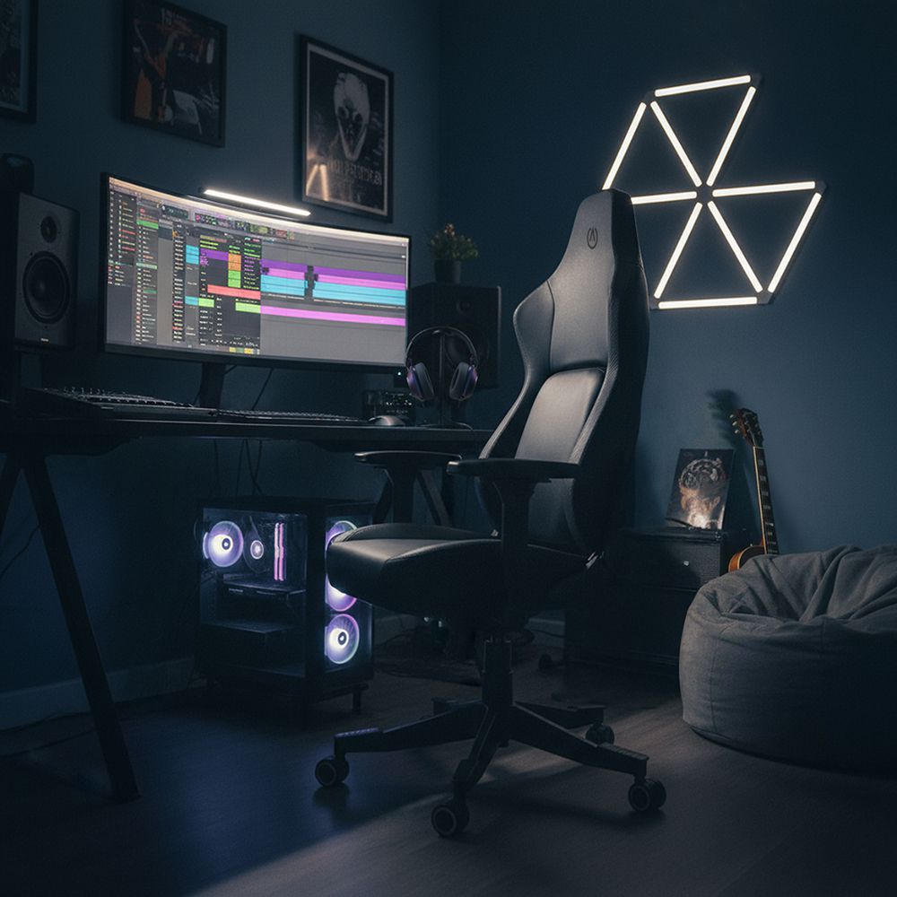 Buro x PowerA Navigator Ergonomic Gaming Chair | Officeworks