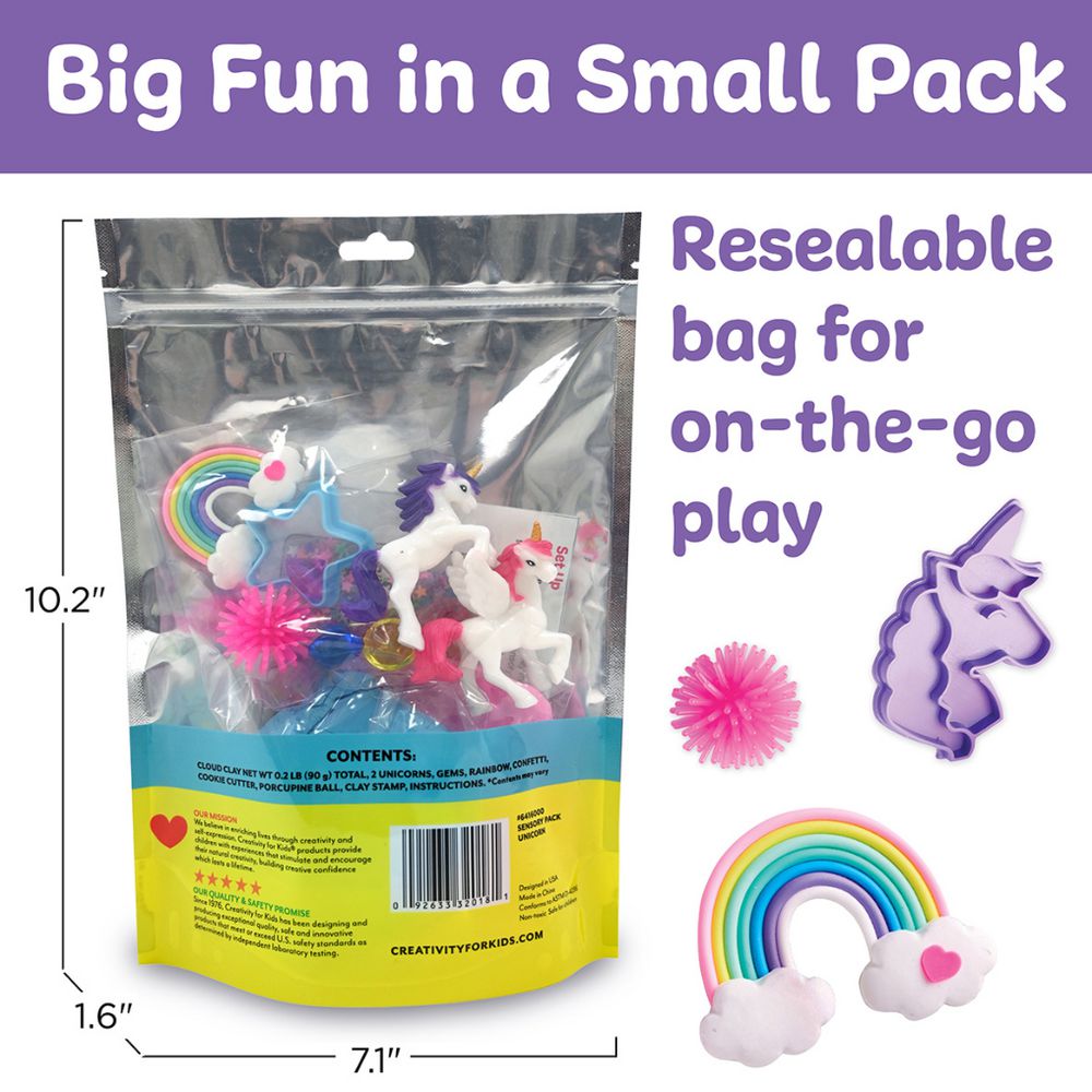 Creativity for Kids Sensory Pack Unicorn | Officeworks