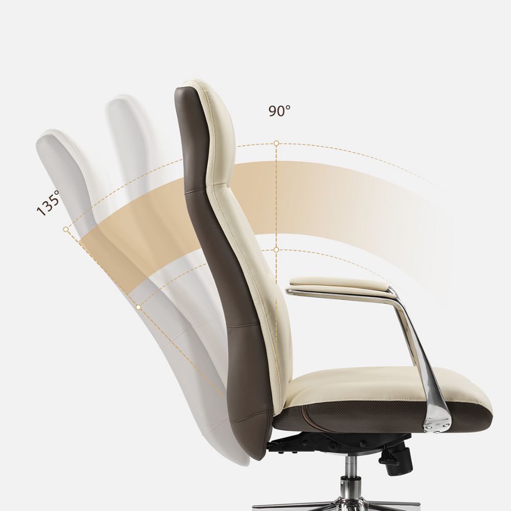 Eureka Royal Slim Chair White | Officeworks