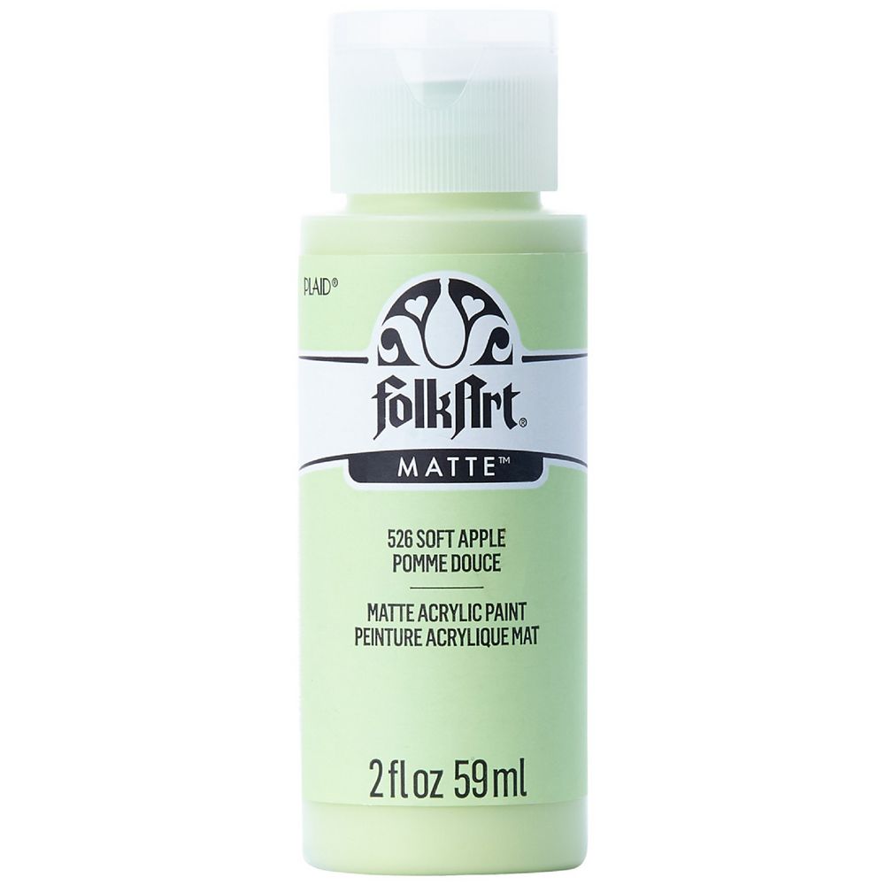 Folk Art Acrylic Paint 59mL Soft Apple | Officeworks