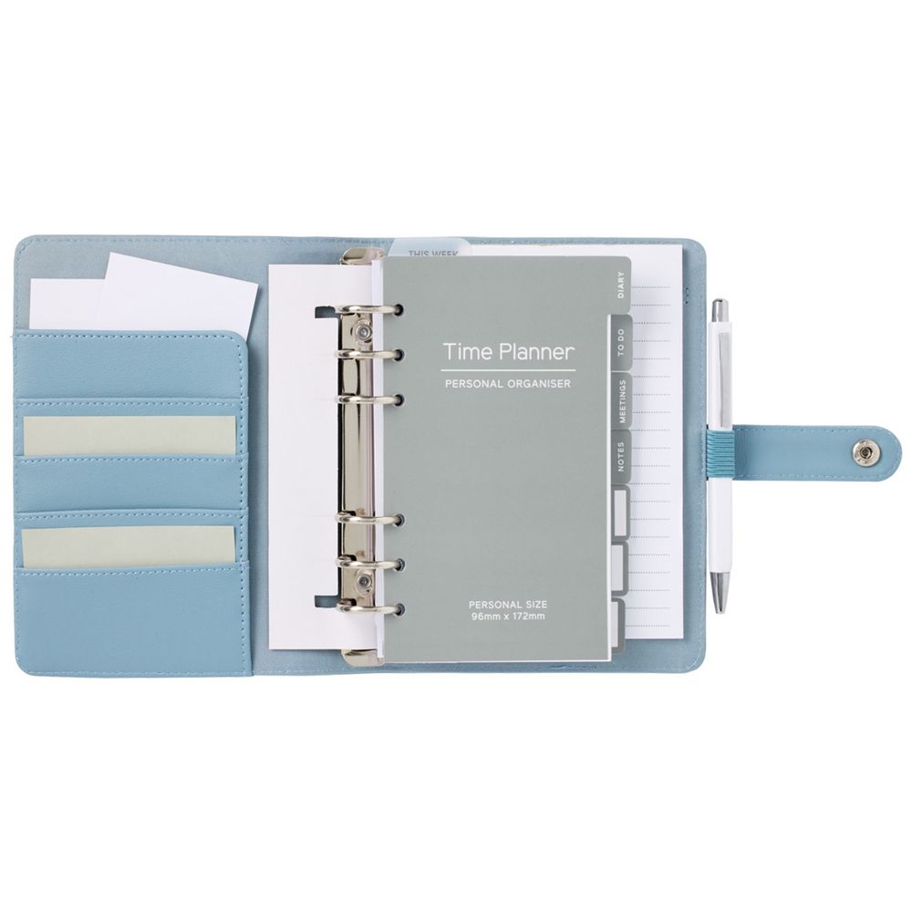 Otto Undated Desk Time Planner Petrol Blue | Officeworks