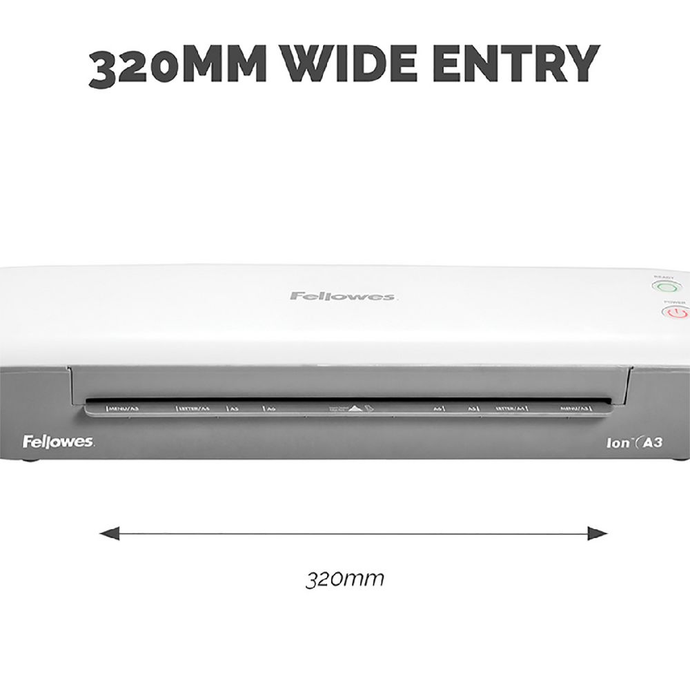 Fellowes A3 Ion Laminator | Officeworks