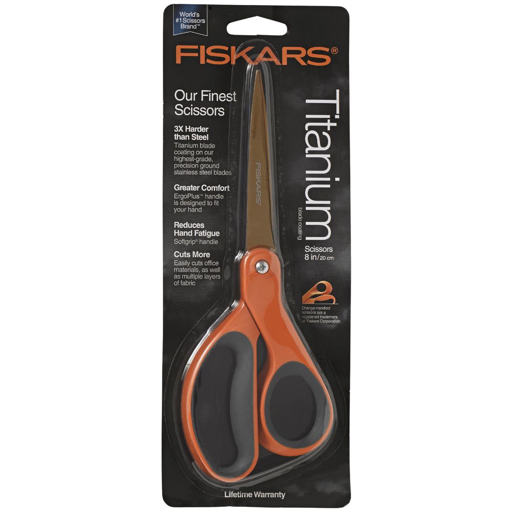 Fiskars Titanium Nitride Scissors Fiskars 12 96536984J Premier 9 In.