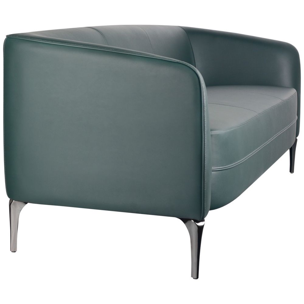 Liso 3 Seater Forest Green | Officeworks