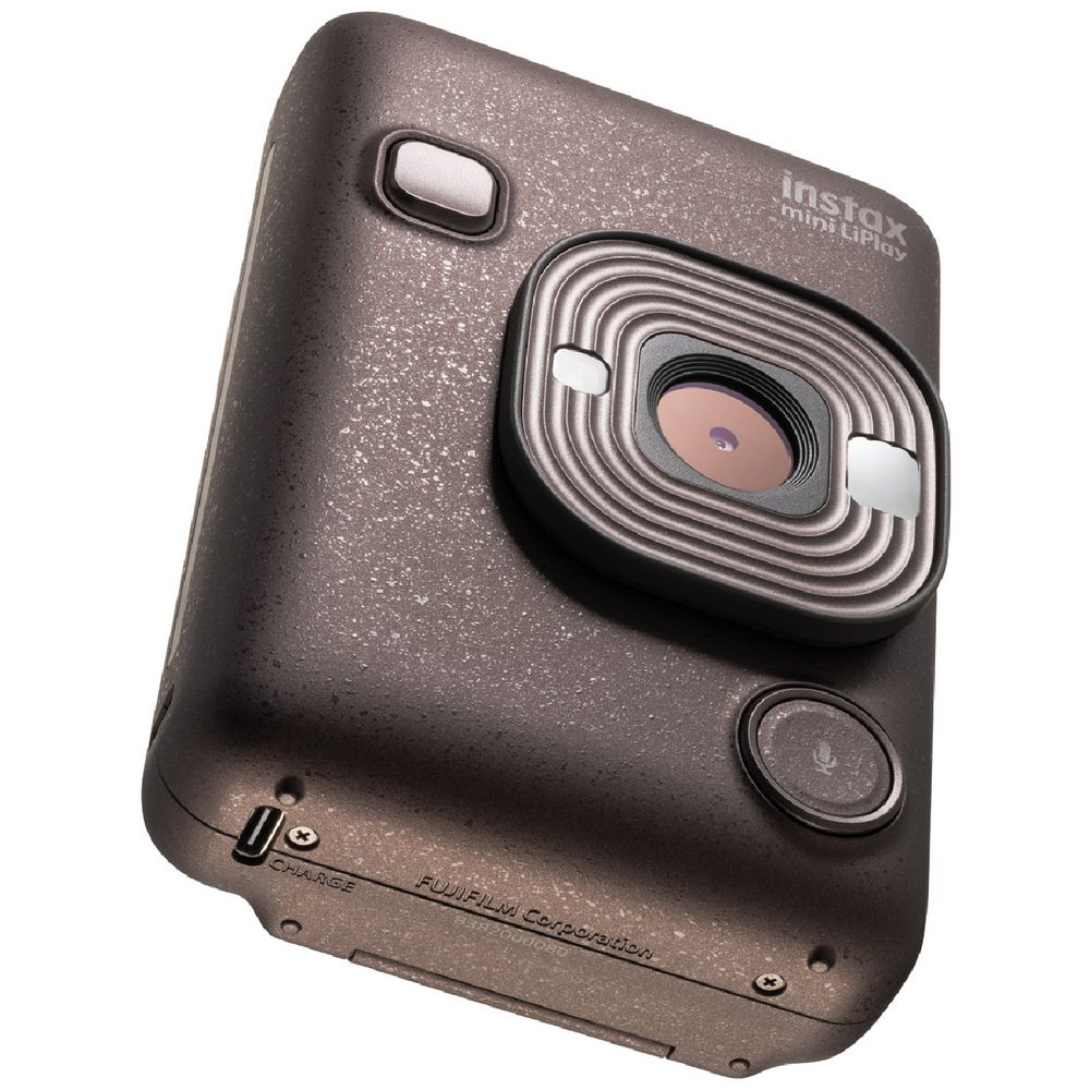 FujiFilm INSTAX mini LiPlay Hybrid Instant Camera Deep Bronze | Officeworks