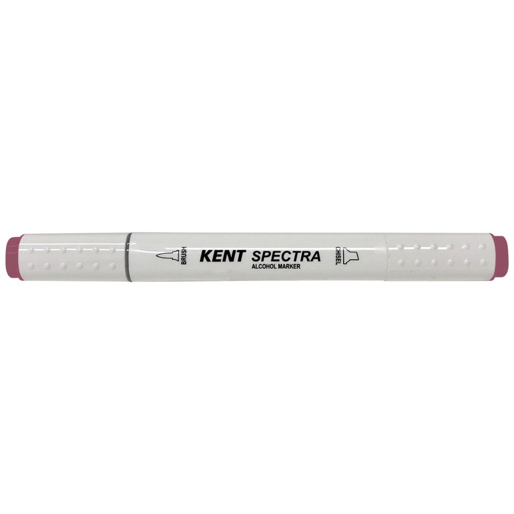 Kent Spectra Brush/Chisel Marker Deep Red | Officeworks