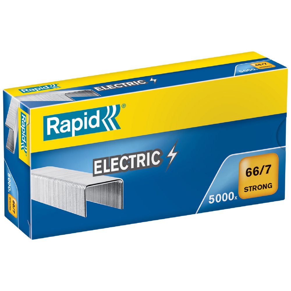 Rapid 66/7 Steel Staples 5000 Pack | Officeworks