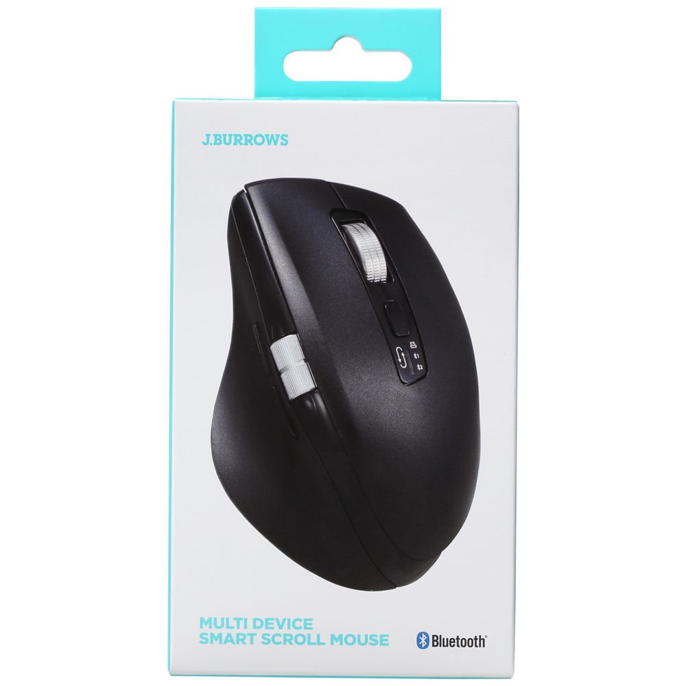J.Burrows MS400 Wireless Smart Mouse Black | Officeworks