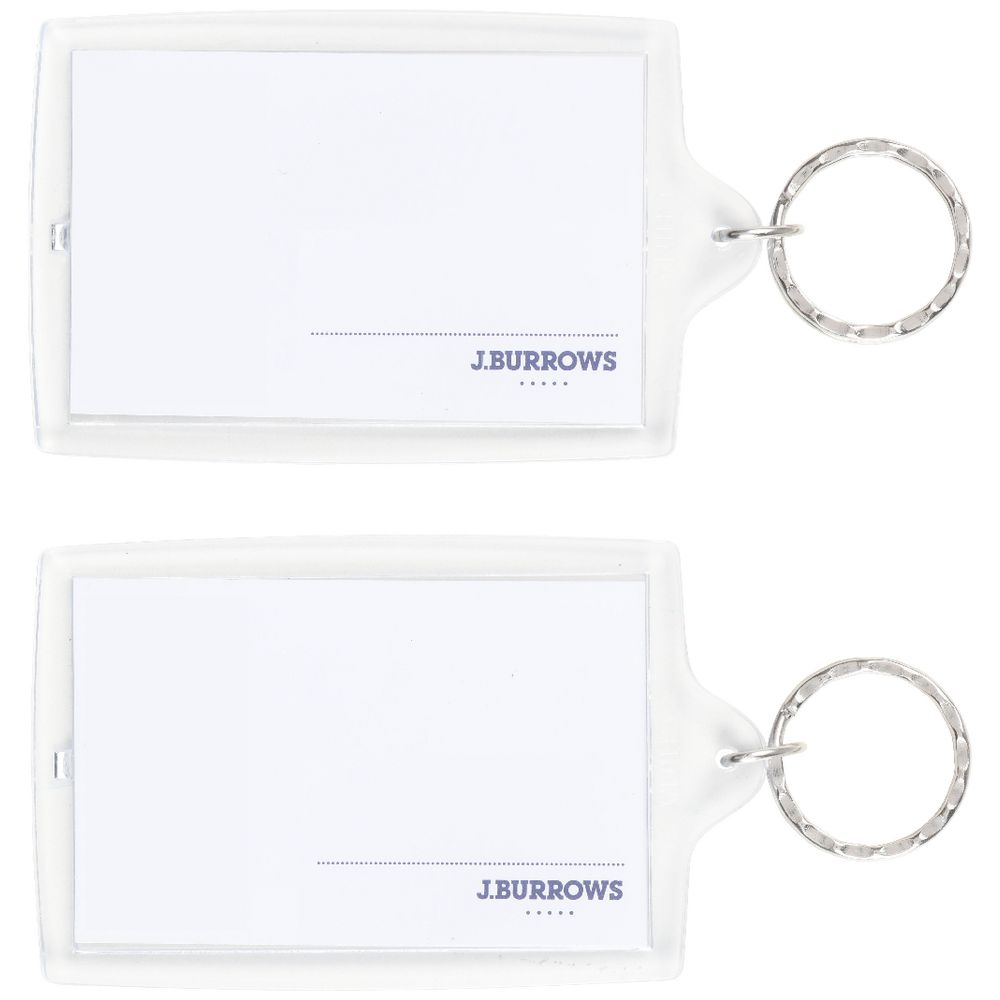 J.Burrows Photo Key Tags Large 2 Pack | Officeworks