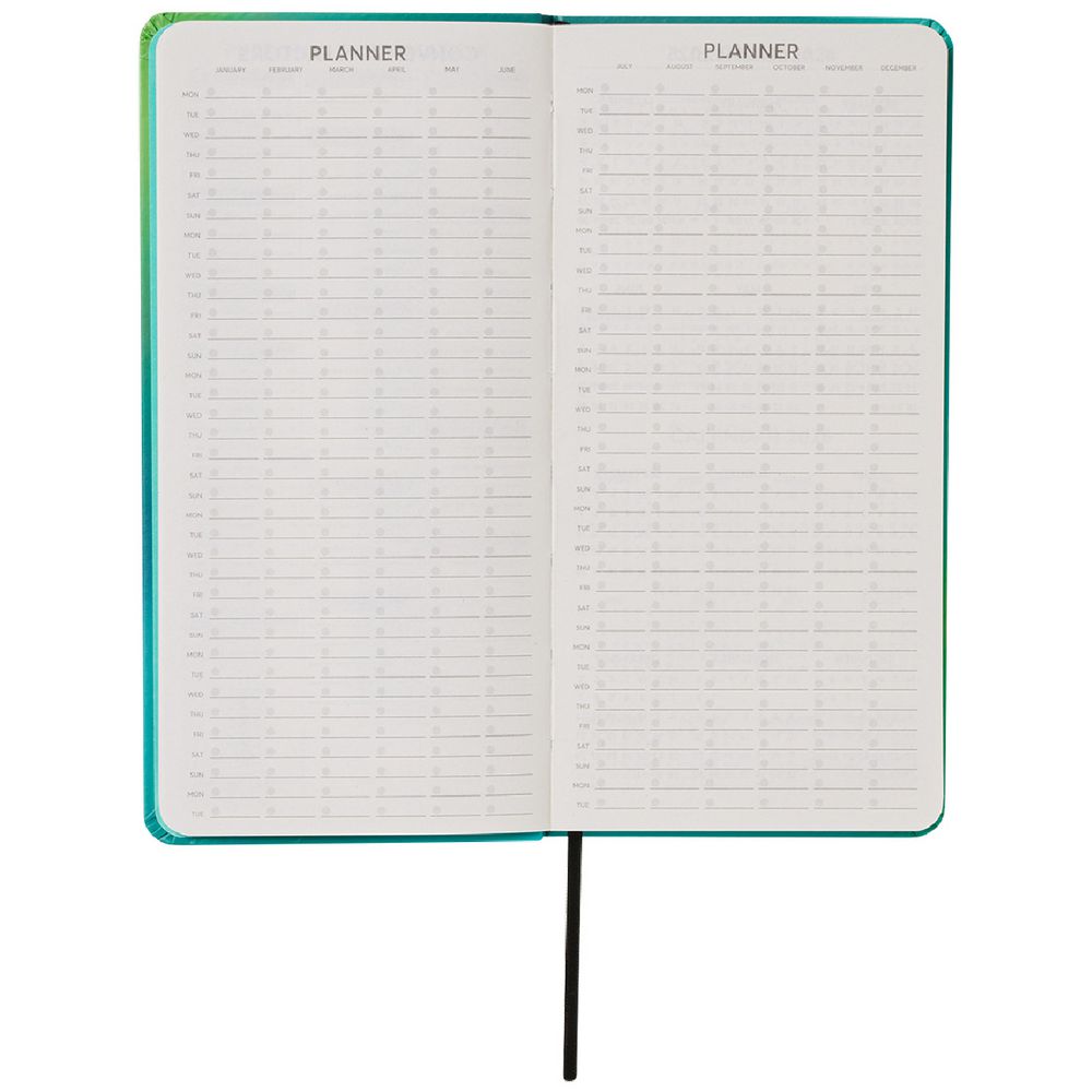 J.Burrows Slim Week to View Undated Diary Gradient | Officeworks