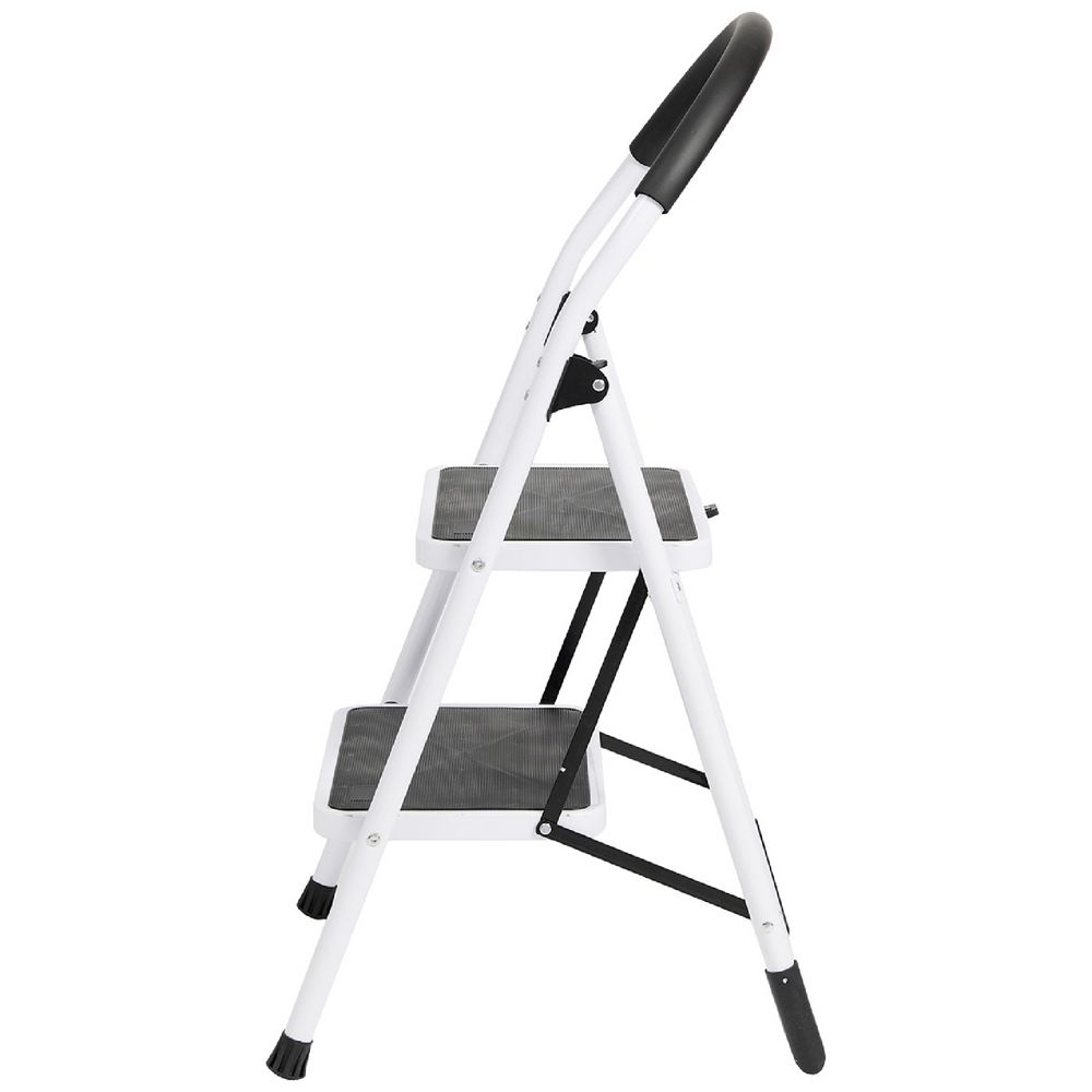 J.Burrows 120kg 2 Step Ladder White Officeworks