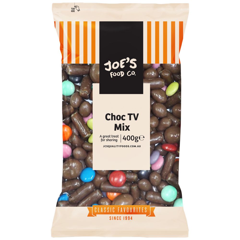 JC's Choc TV Mix 400g | Officeworks
