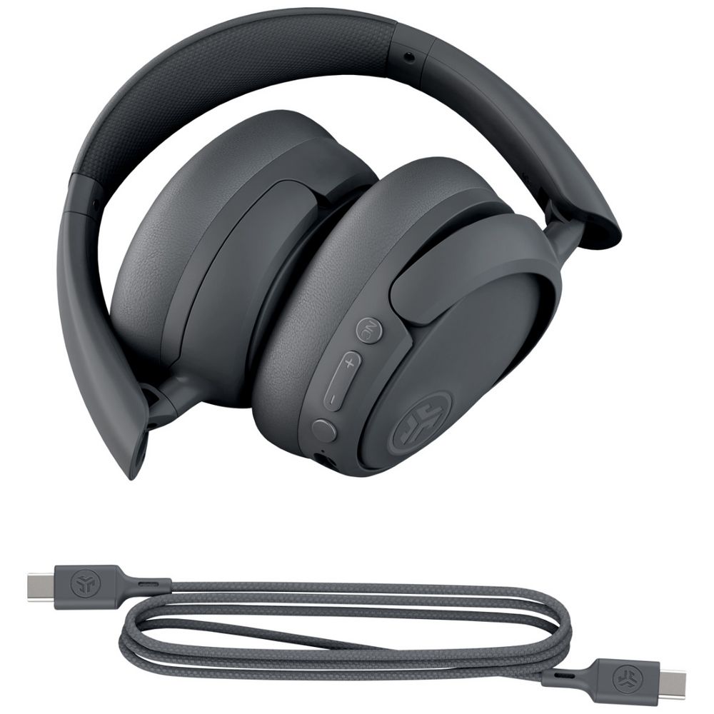 JLab JBuds Lux Wireless ANC Headphones Graphite | Officeworks