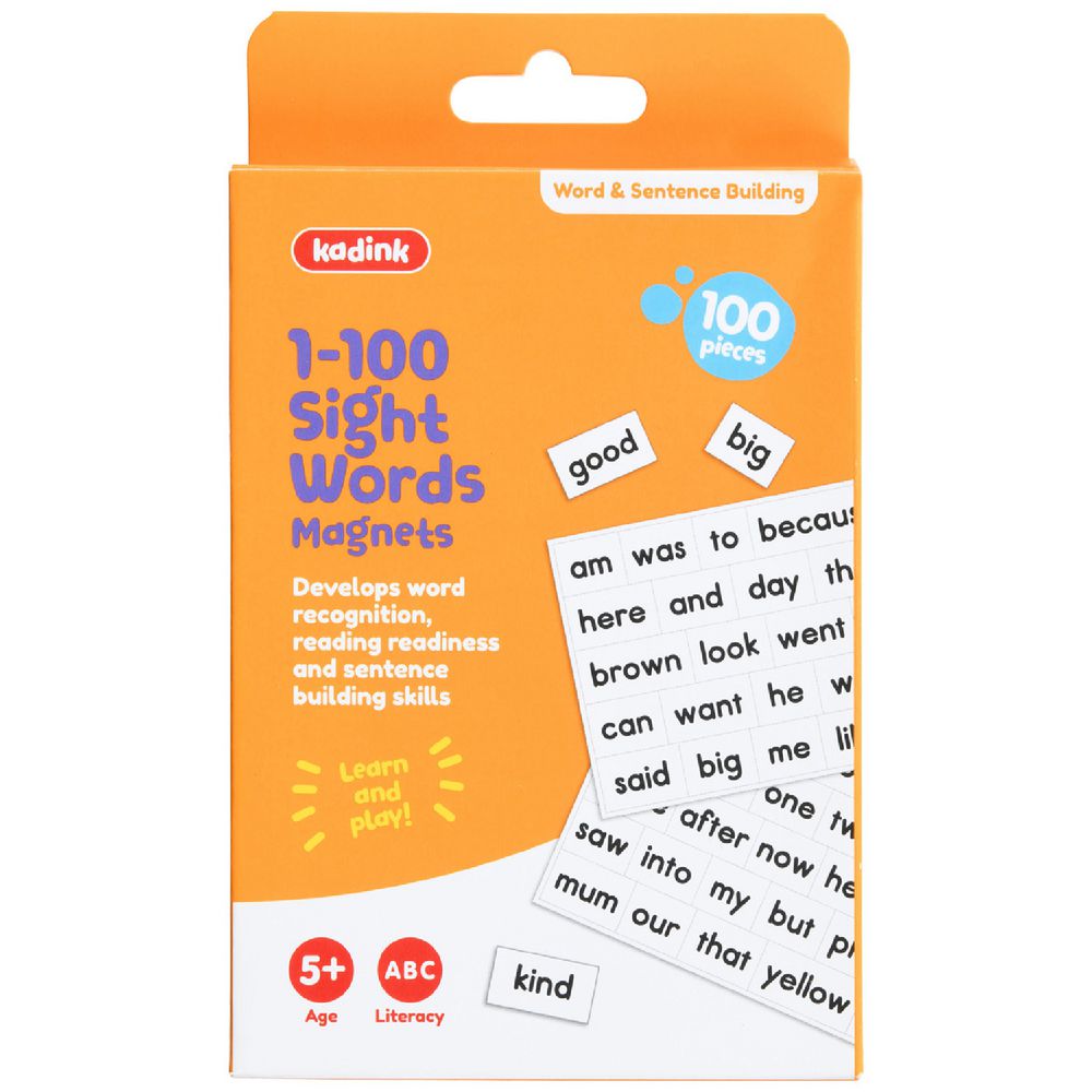 Kadink Magnet Pack Sight Words | Officeworks