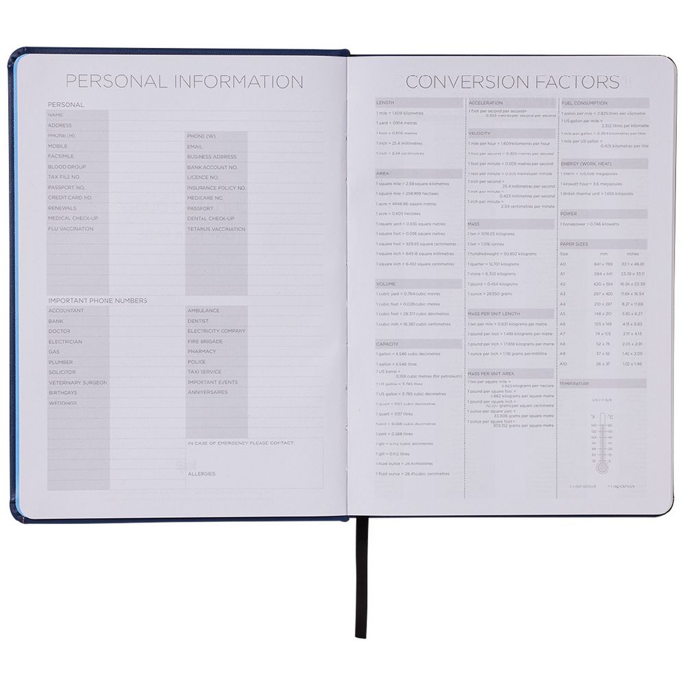 Keji A5 Day to Page Undated Diary Assorted | Officeworks