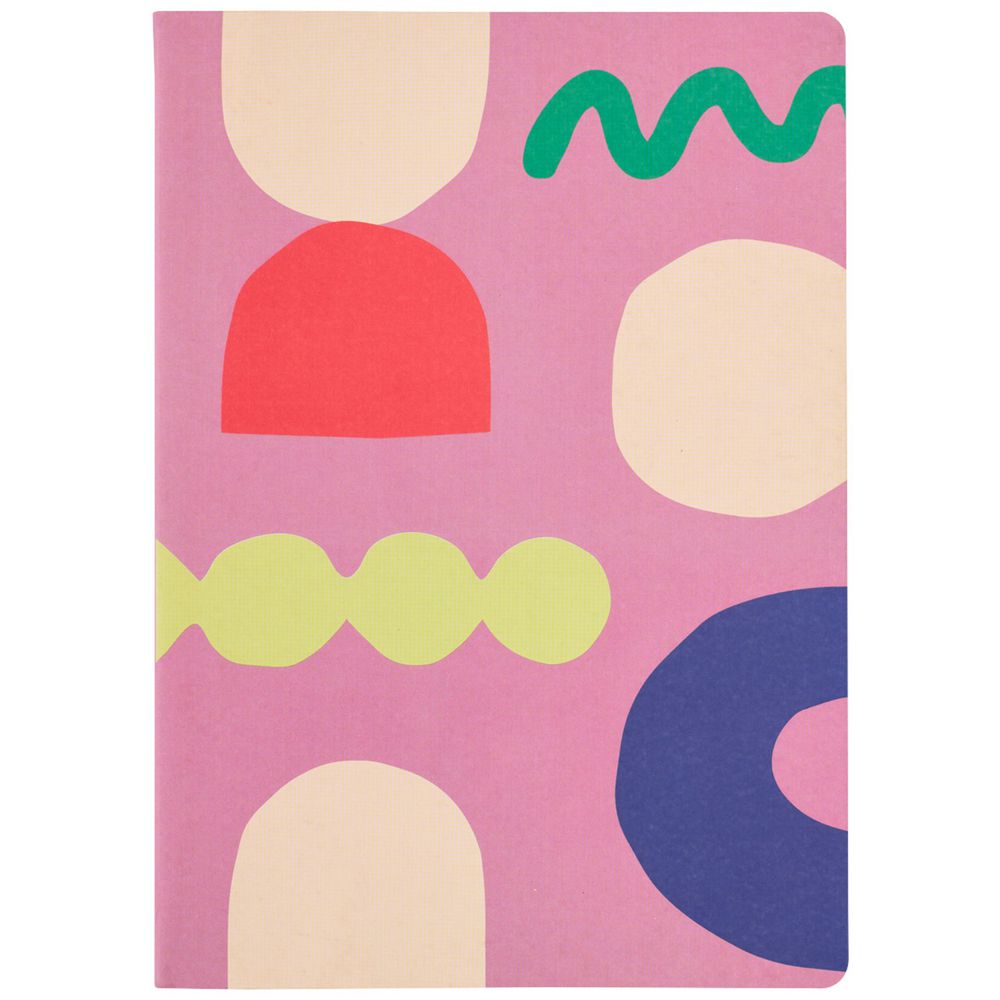 Keji A5 Ruled Notebook 160 Page Swirls | Officeworks