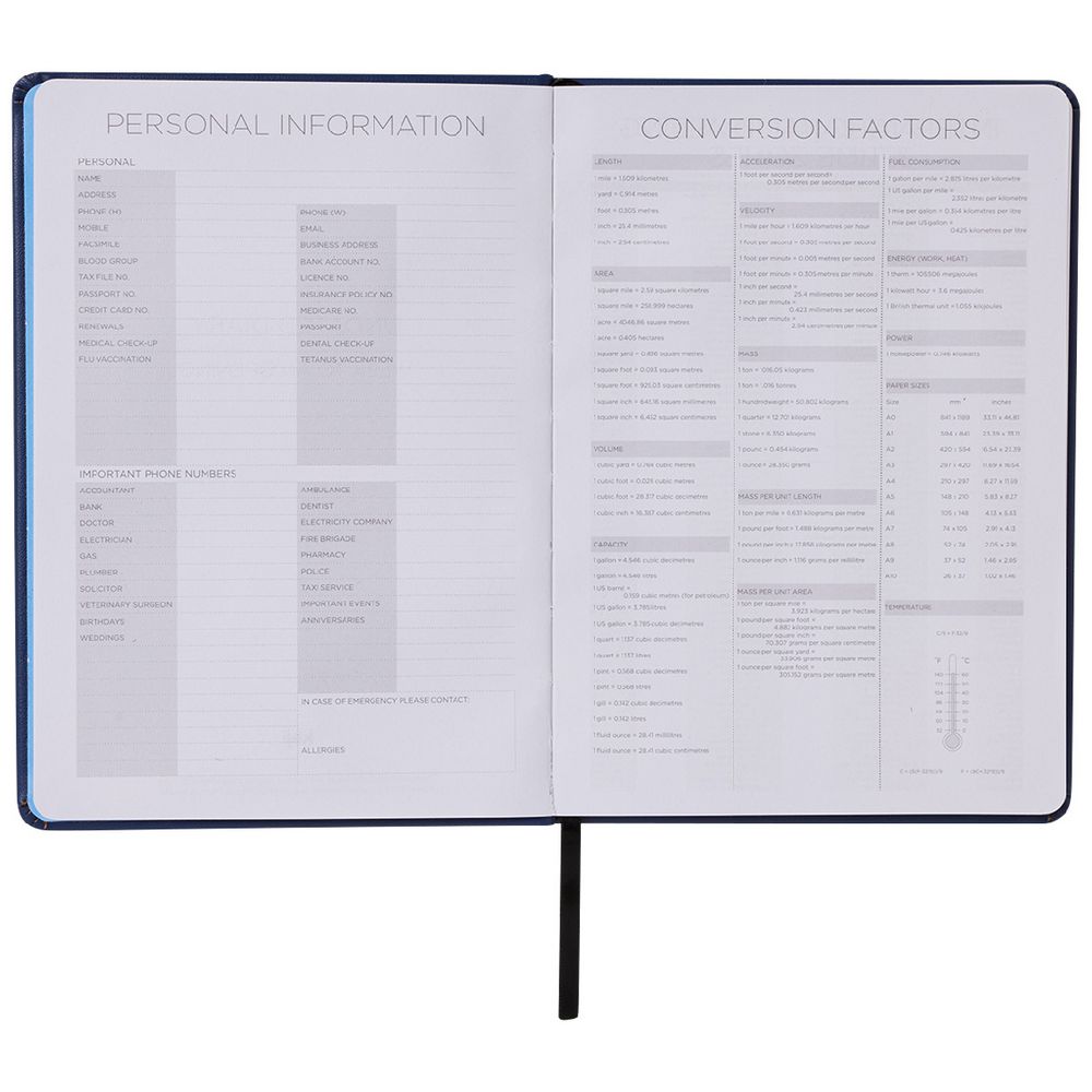 Keji A5 Week to View Undated Diary Assorted | Officeworks