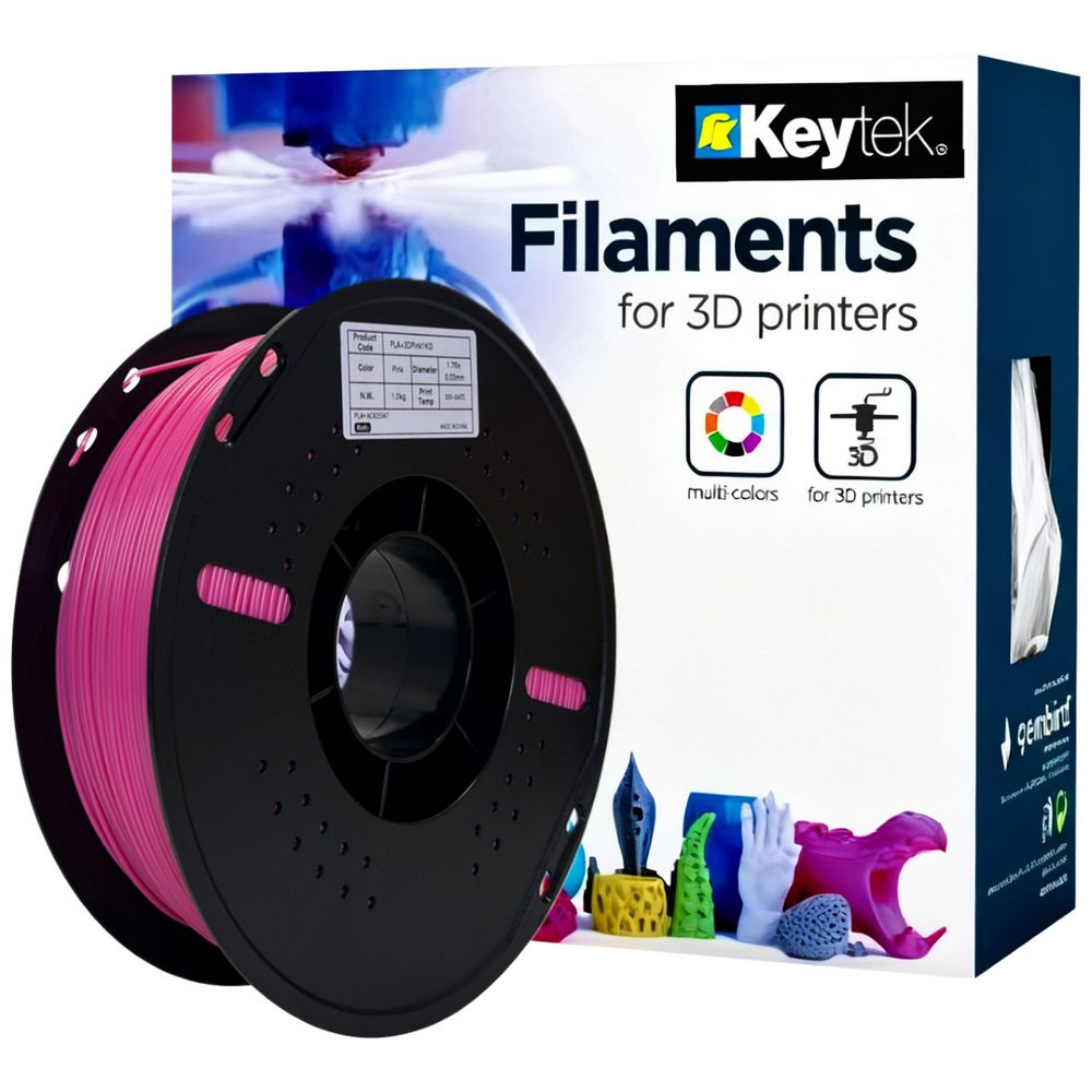 Keytek PLA+ 3D Filament Pink 1kg | Officeworks