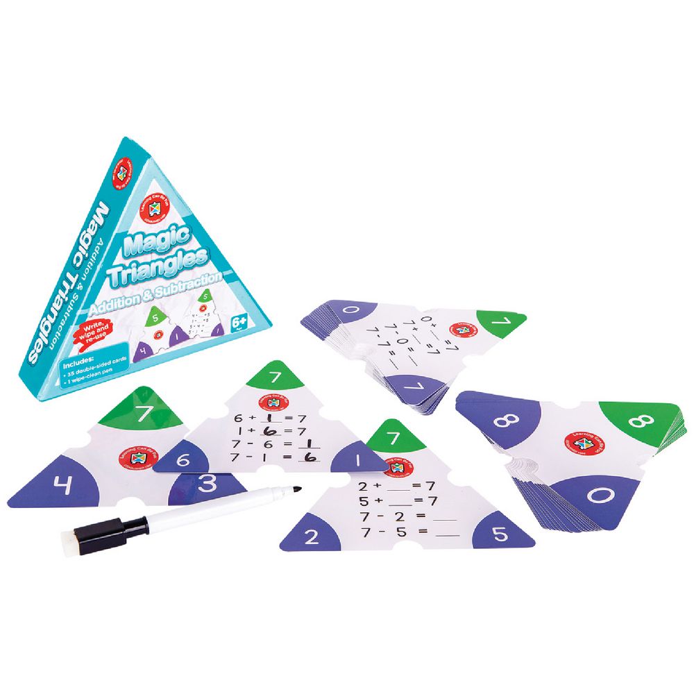 Learning Can Be Fun Magic Triangles Addition and Subtraction | Officeworks