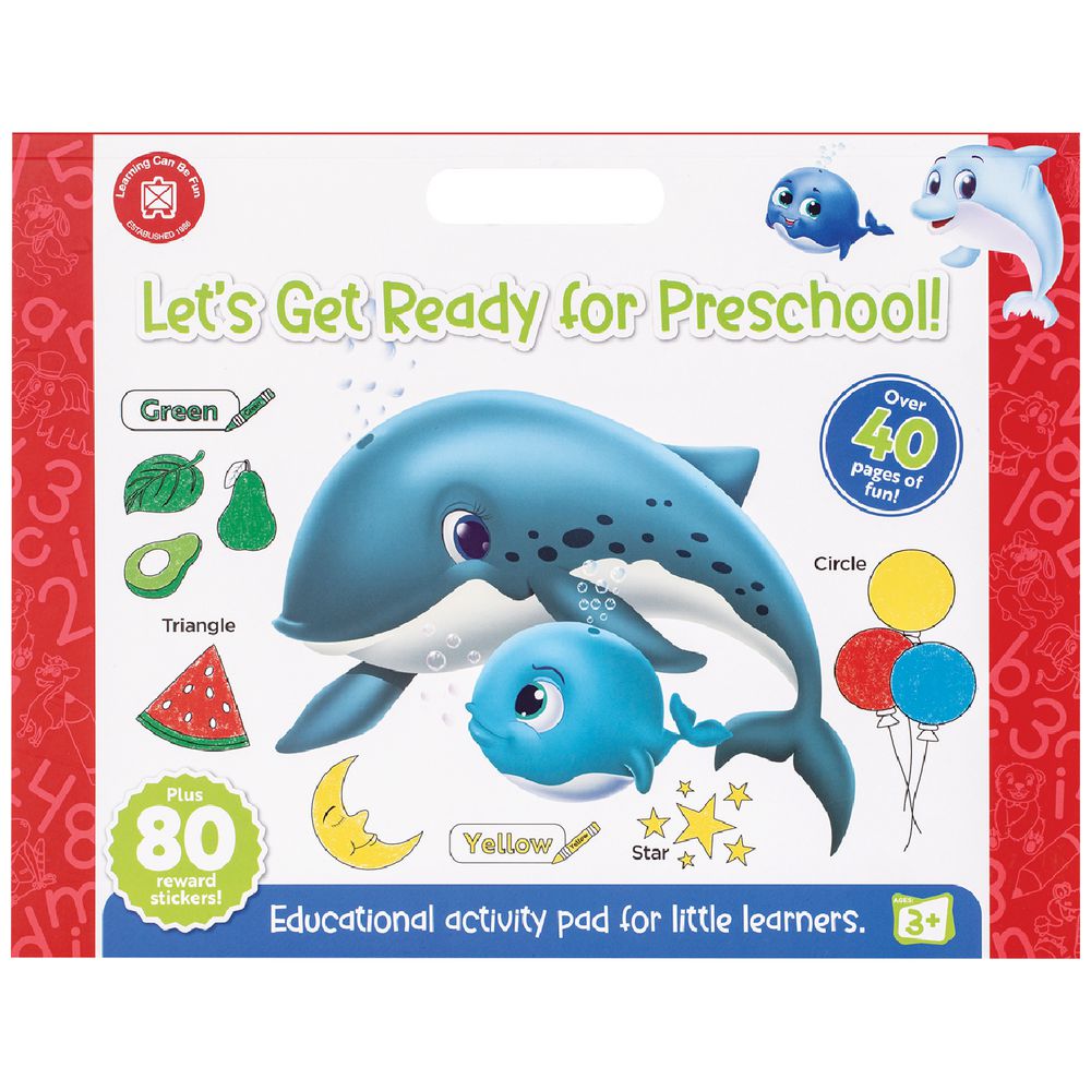 Let's Get Ready For Preschool Activity Pad | Officeworks