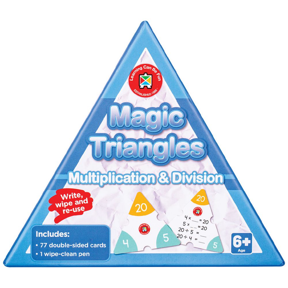 Learning Can Be Fun Magic Triangles Multiplication & Division | Officeworks
