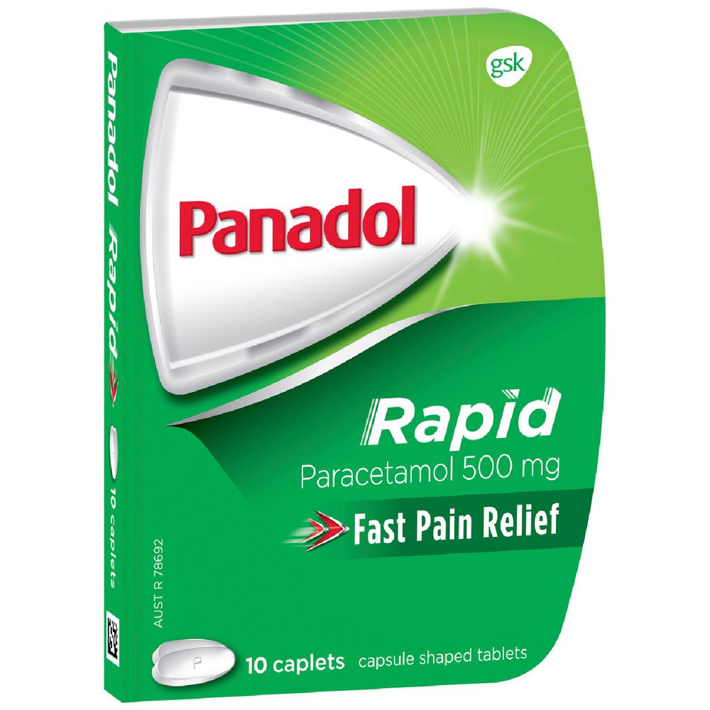 Panadol Tablets Out Of The Packet