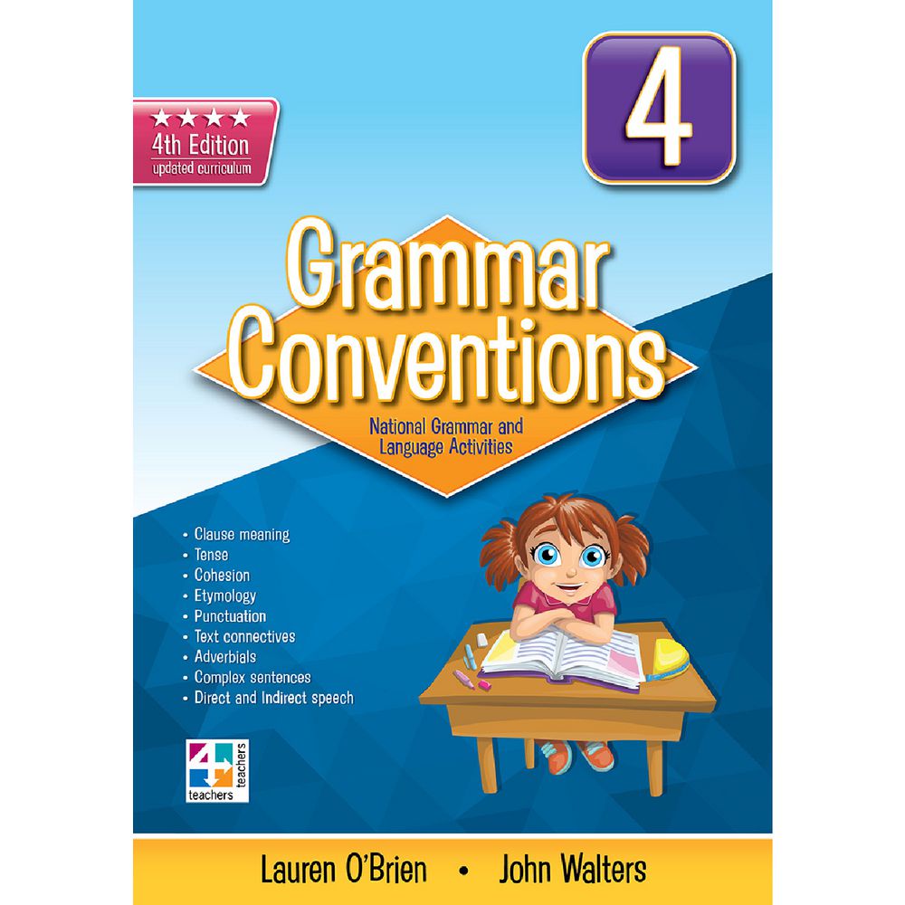 Grammar Conventions Book 4 4th Edition | Officeworks