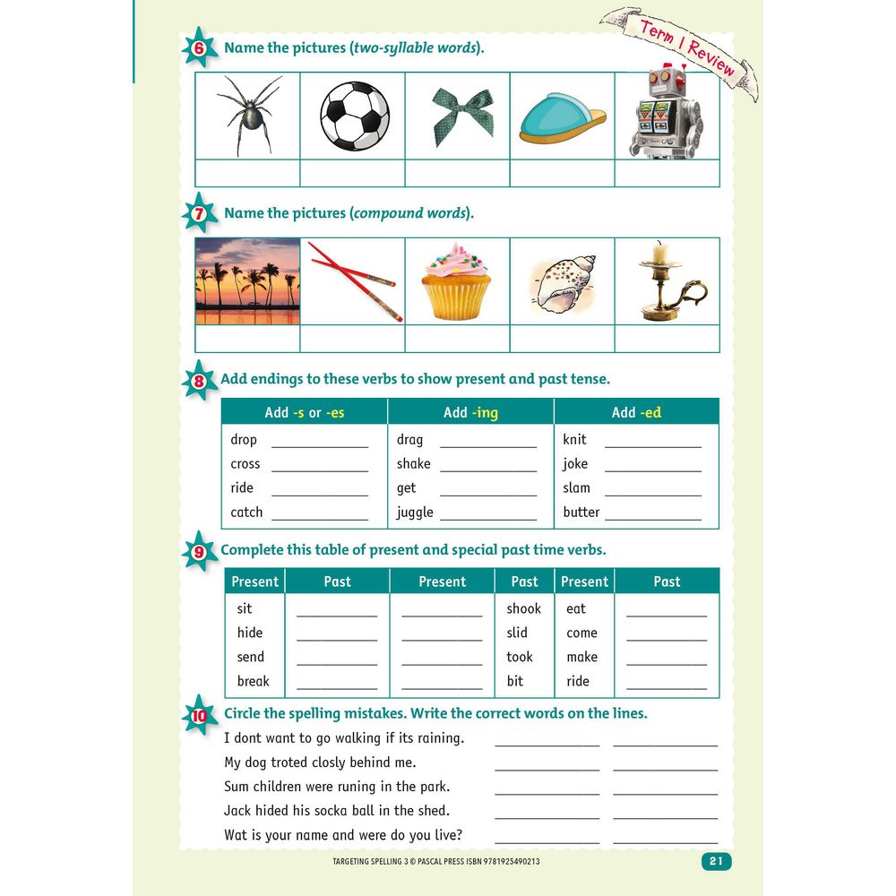 Targeting Spelling Activity Book Year 3 | Officeworks