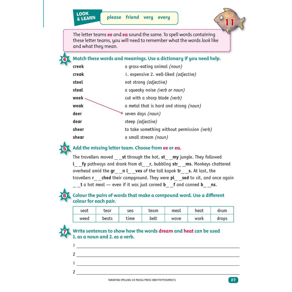 Targeting Spelling Activity Book Year 3 | Officeworks