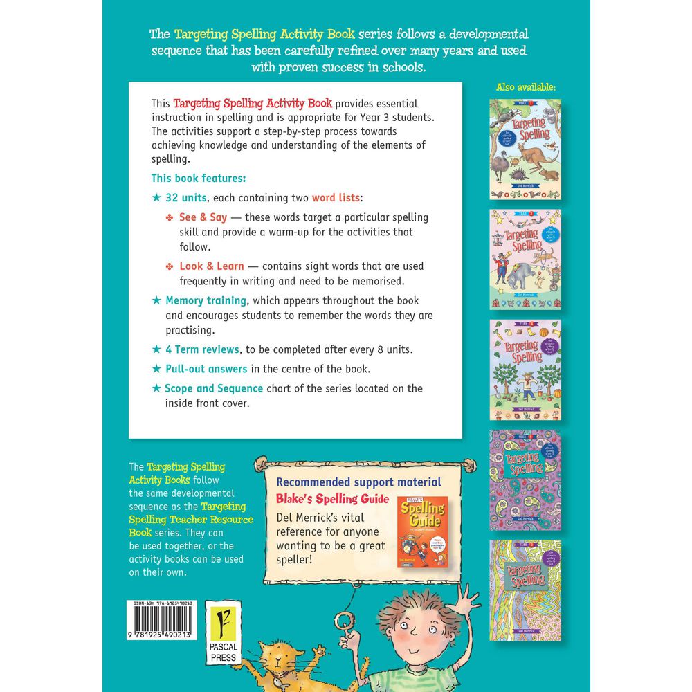 Targeting Spelling Activity Book Year 3 | Officeworks