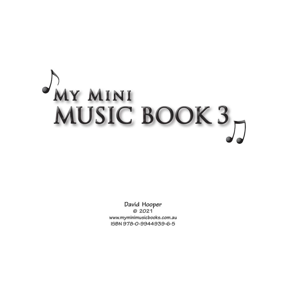 My Mini Music Book 3 | Officeworks
