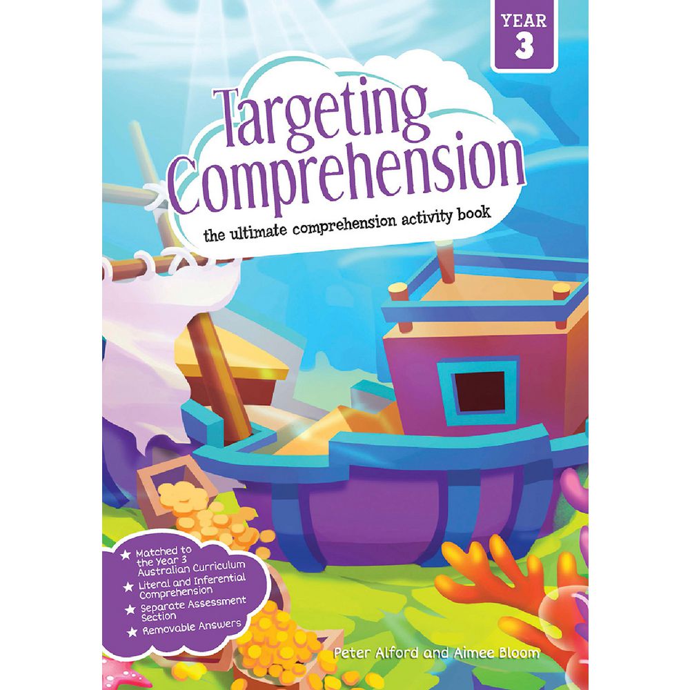 Targeting Comprehension Activity Book Year 3 | Officeworks