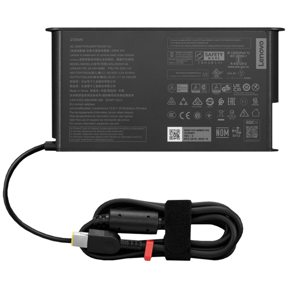 Lenovo Slim 230W AC Adaptor Slim Tip | Officeworks