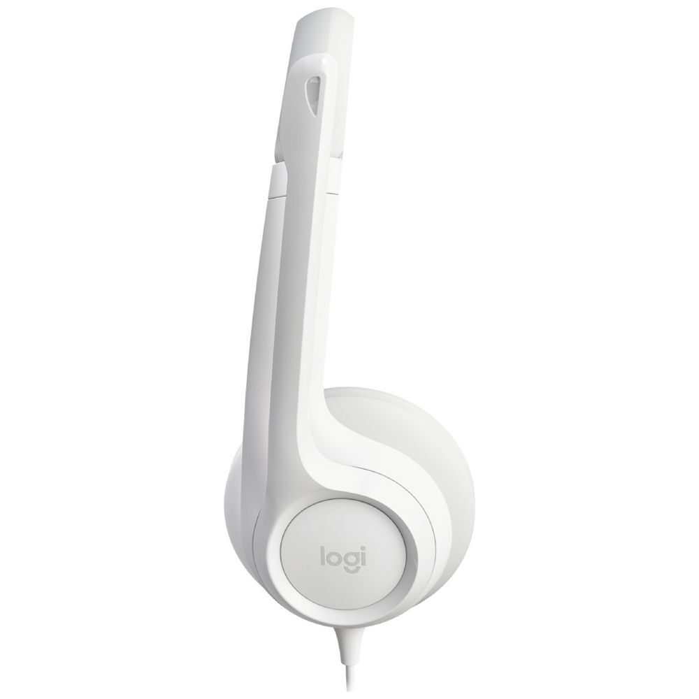 Logitech H390 USB Computer Headset White | Officeworks