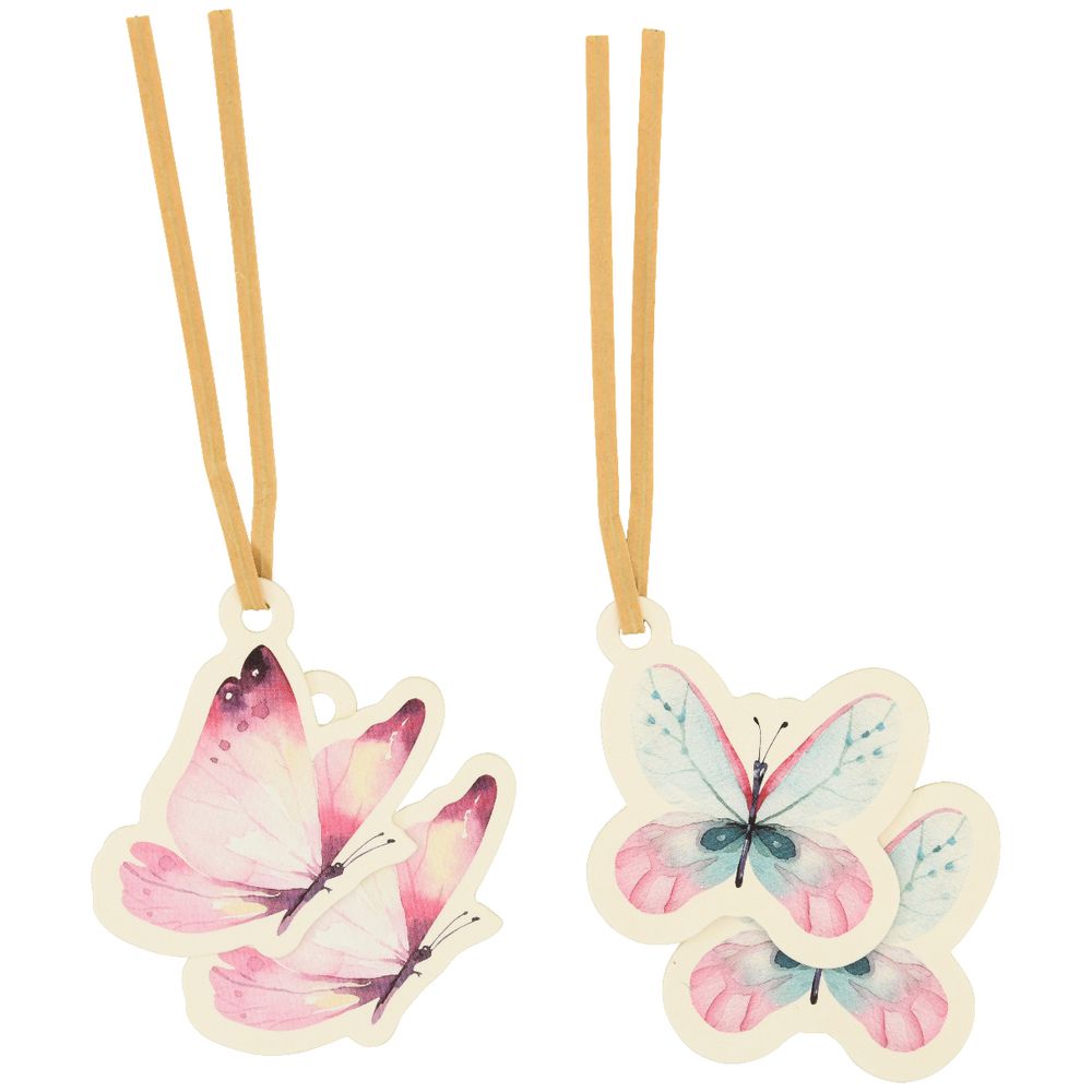 Otto FSC Gift Tags Butterflies 4 Pack | Officeworks