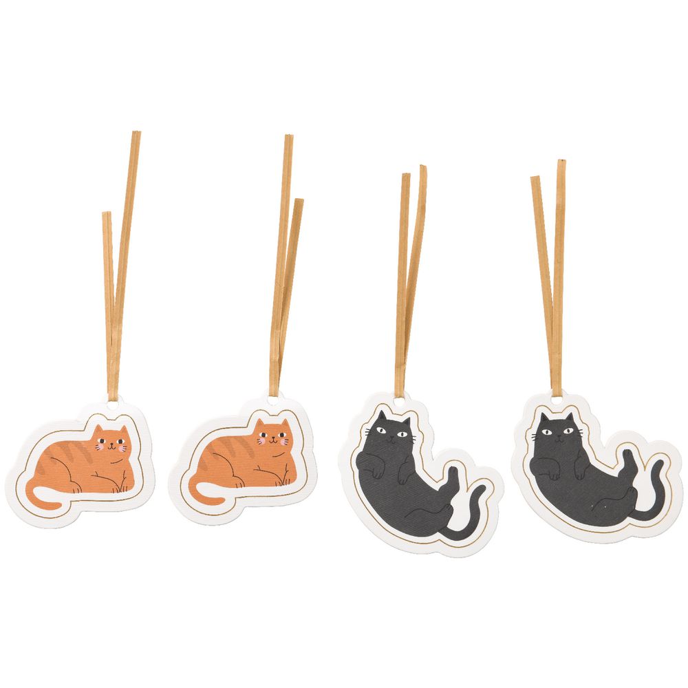 Otto Gift Tags Cats 4 Pack | Officeworks