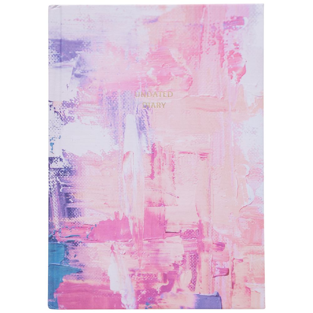 Otto A5 Day to Page Undated Diary Paint | Officeworks