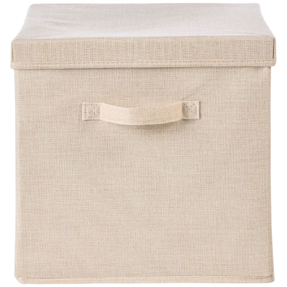 Otto Collapsible Cube Lid Natural | Officeworks