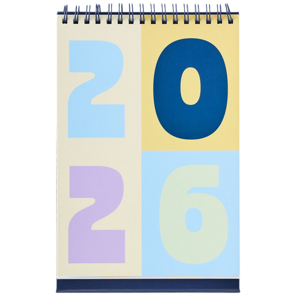 Otto 2026 Desk Calendar Abstract | Officeworks