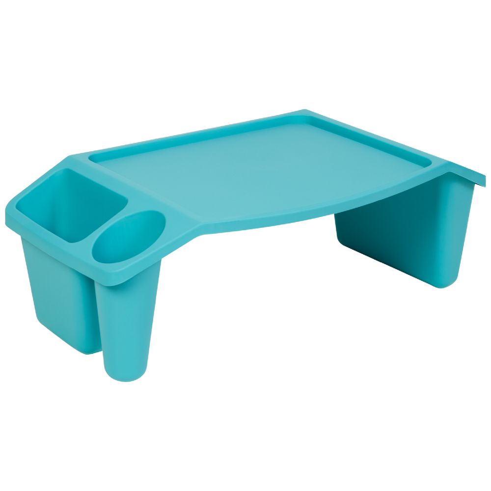 Otto Portable Lap Table with Storage Green Officeworks