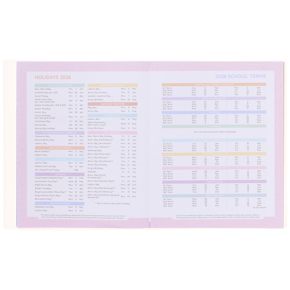 Otto Large Week to View 2026 Cute Diary | Officeworks