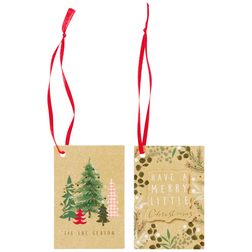 Otto Christmas Folding Gift Tags 10 Pack Australiana | Officeworks