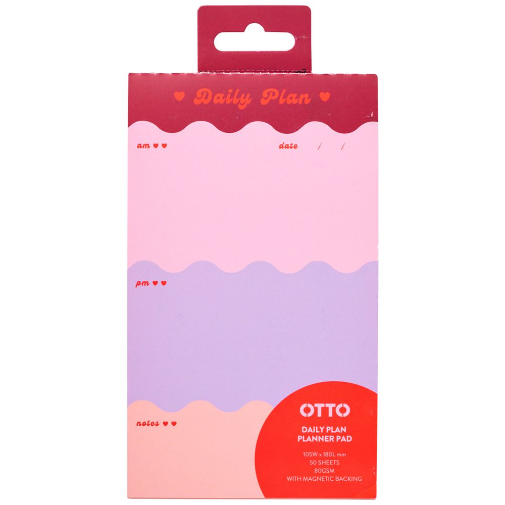 Otto Daily Planner Pad 50 Sheets | Officeworks