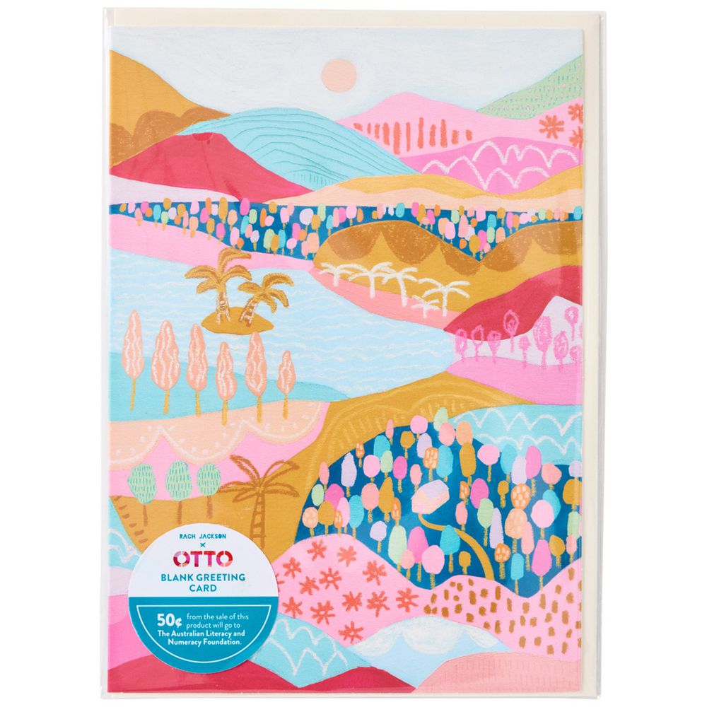 Otto Rach Jackson Card Lake | Officeworks
