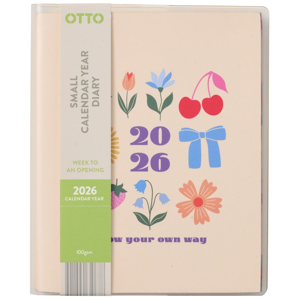 Otto Small Week to View 2026 Whimsy Diary | Officeworks